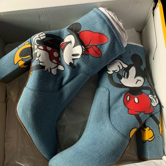 Aldo | Shoes | Aldo X Disney Stepinmagic Denim Boots | Poshmark
